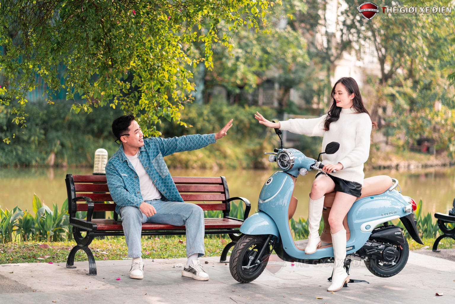 Xe Ga 50cc Golden Ally Thương Hiệu Nhật | Thế Giới Xe Điện