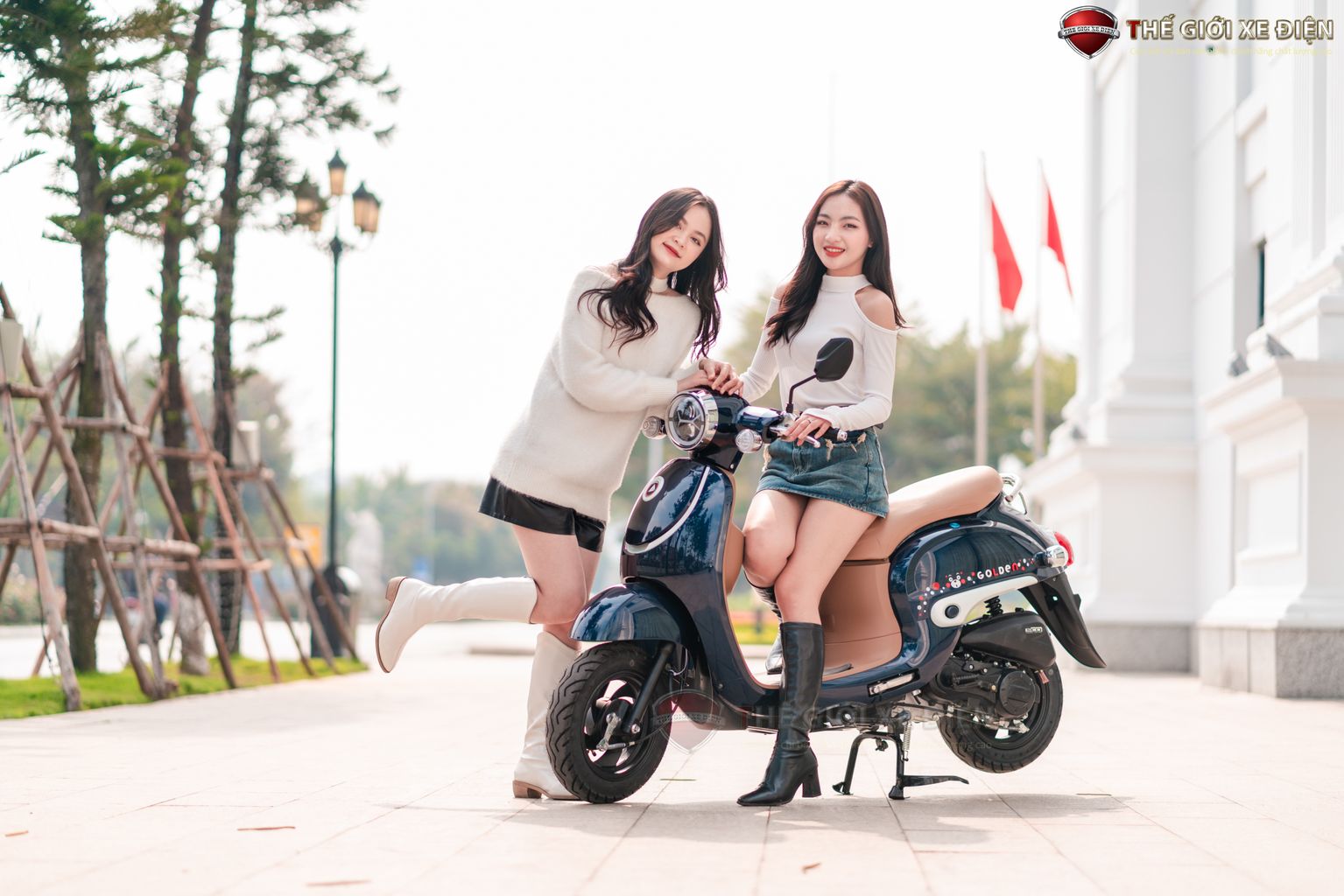 Xe Ga 50cc Golden Ally Thương Hiệu Nhật | Thế Giới Xe Điện